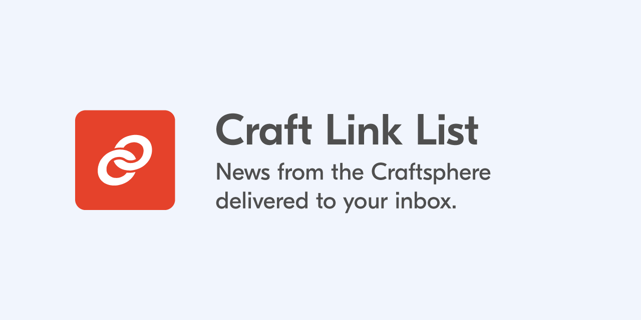 Craft Link List (Archive) - Issue 44